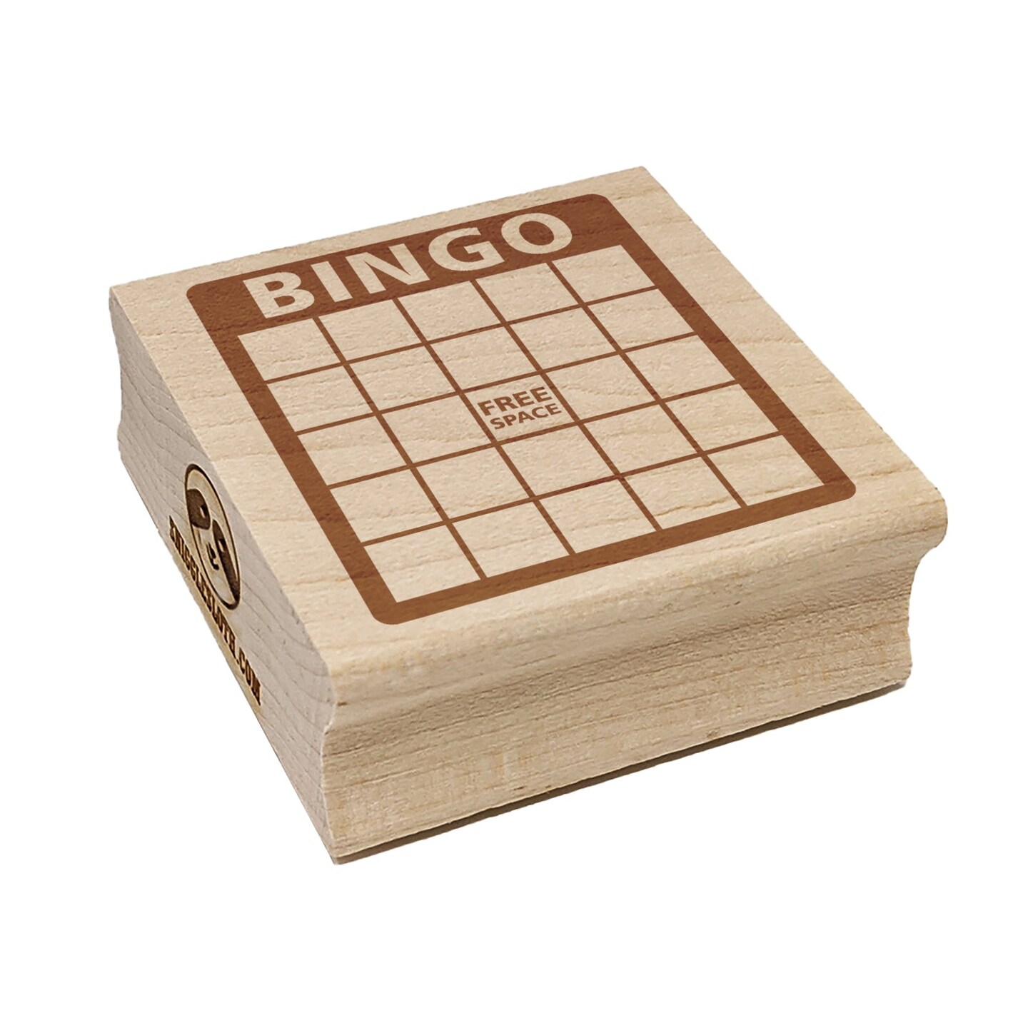 Blank Bingo Card Square Rubber Stamp for Stamping Crafting | Michaels