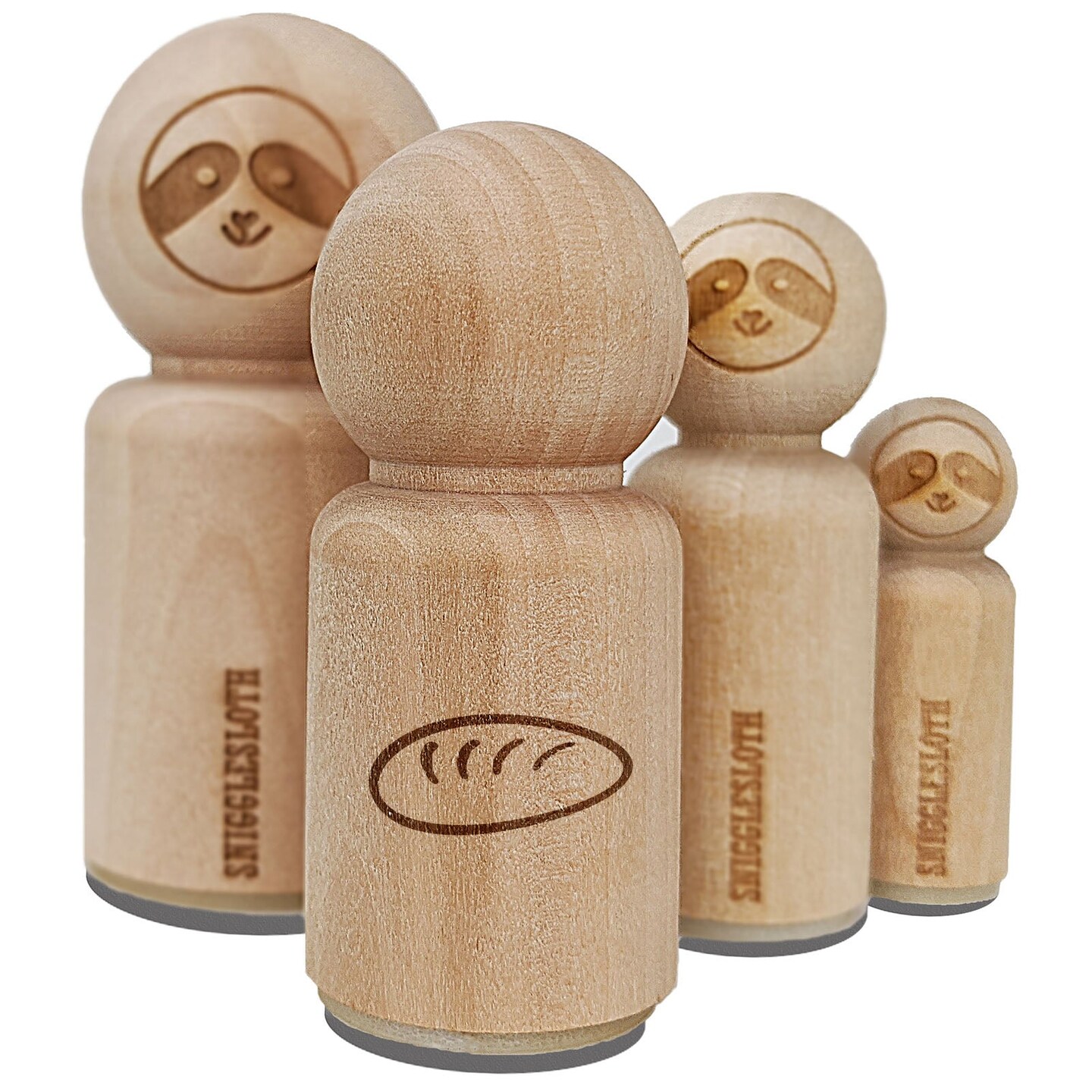 Loaf of Bread Doodle Rubber Stamp for Stamping Crafting Planners | Michaels