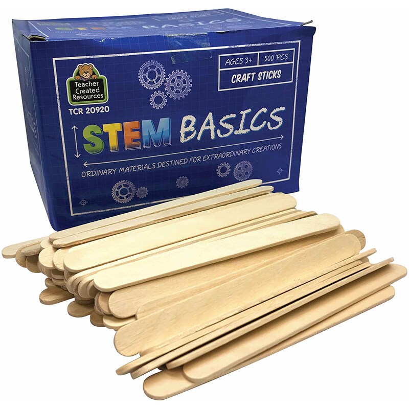 STEM Basics, Craft Sticks, Pack of 500 | Michaels