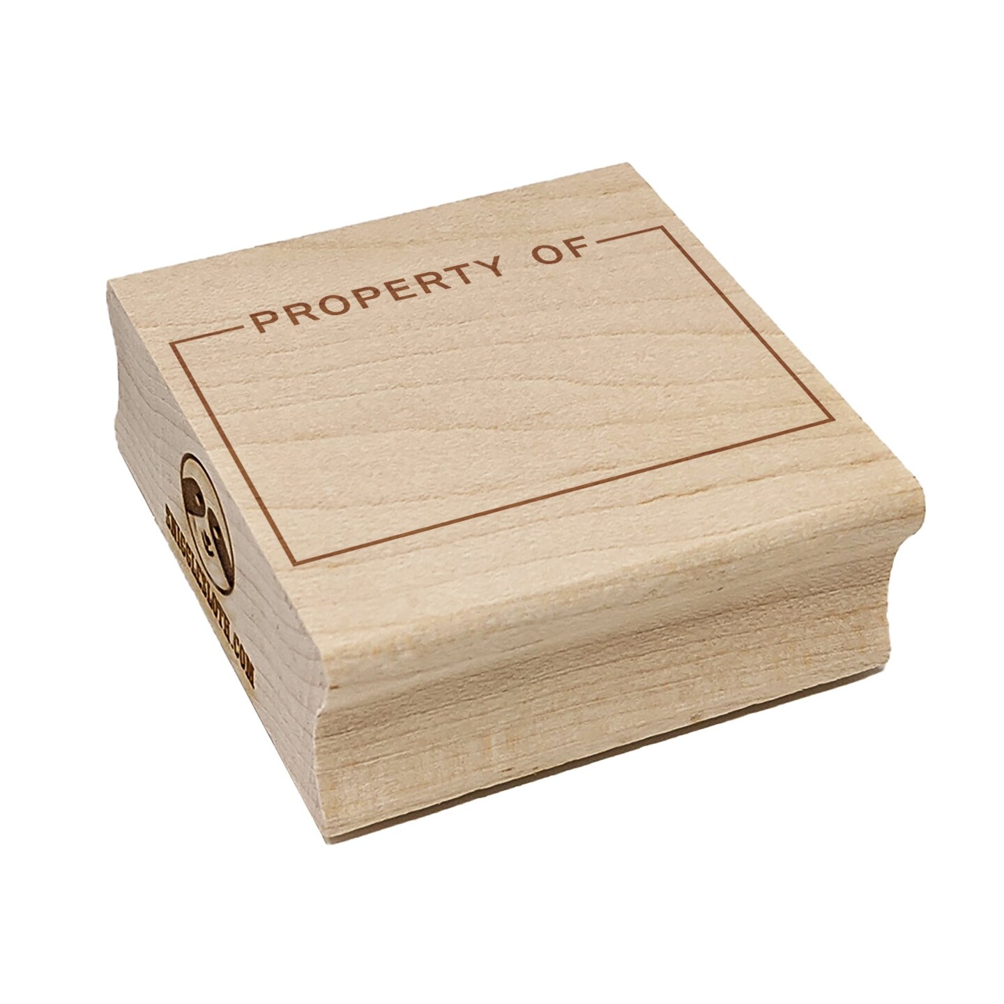 Simple Property of Label Square Rubber Stamp for Stamping Crafting ...