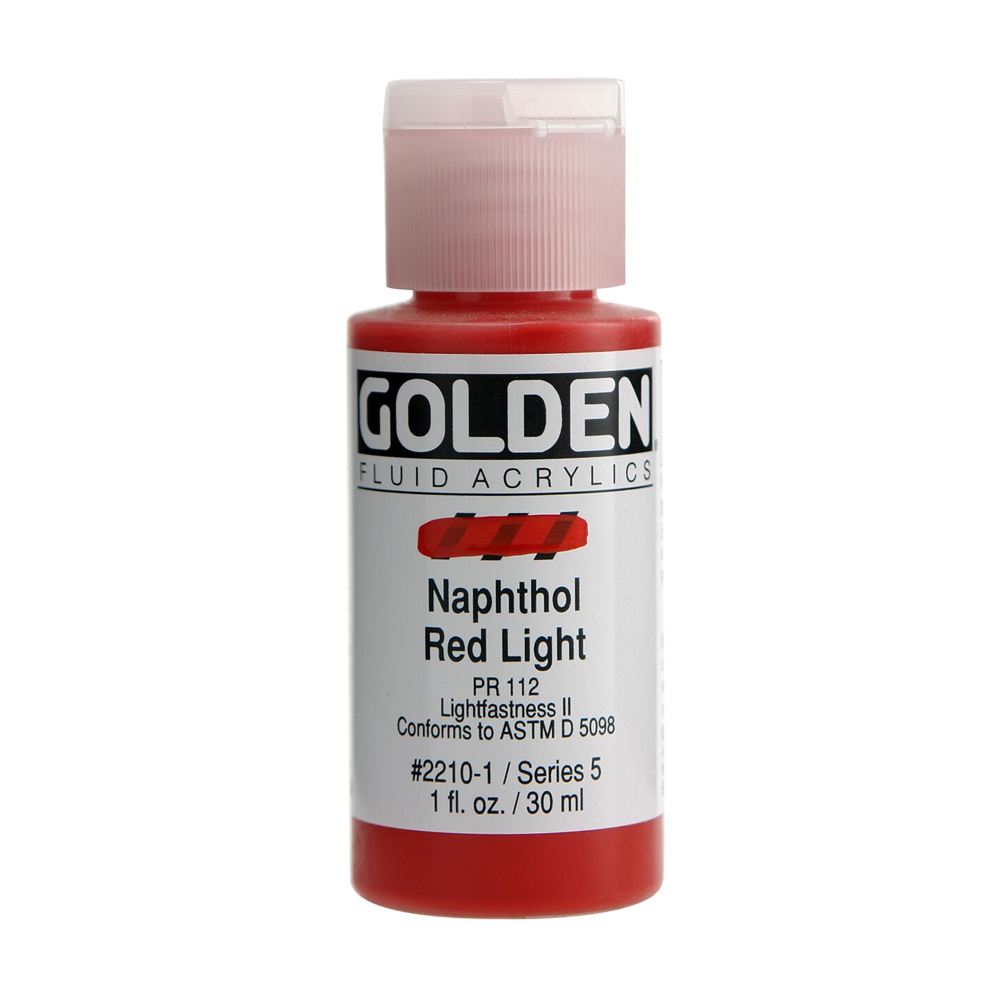 Golden Fluid Acrylic, 1 Oz., Naphthol Red Light | Michaels