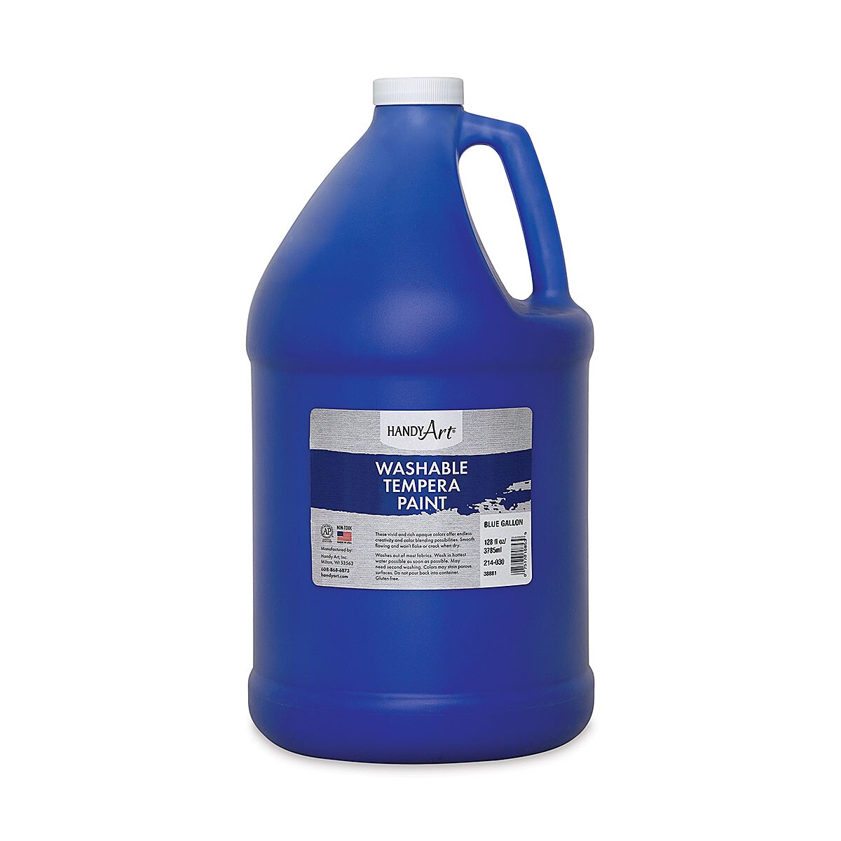 Handy Art Washable Paint - Blue, 128 oz | Michaels