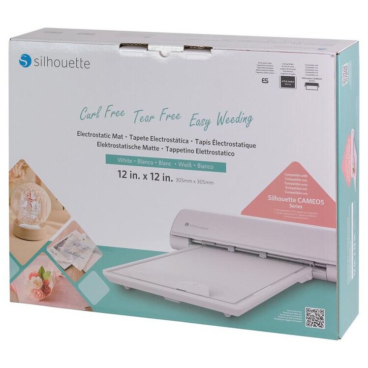 Silhouette Electrostatic Cutting Mat 12"X12"-White | Michaels