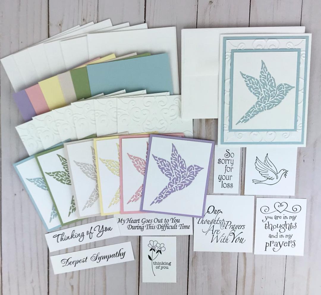 Sympathy Card Making Kit for Adults, Handmade Card Kits to Make Your ...