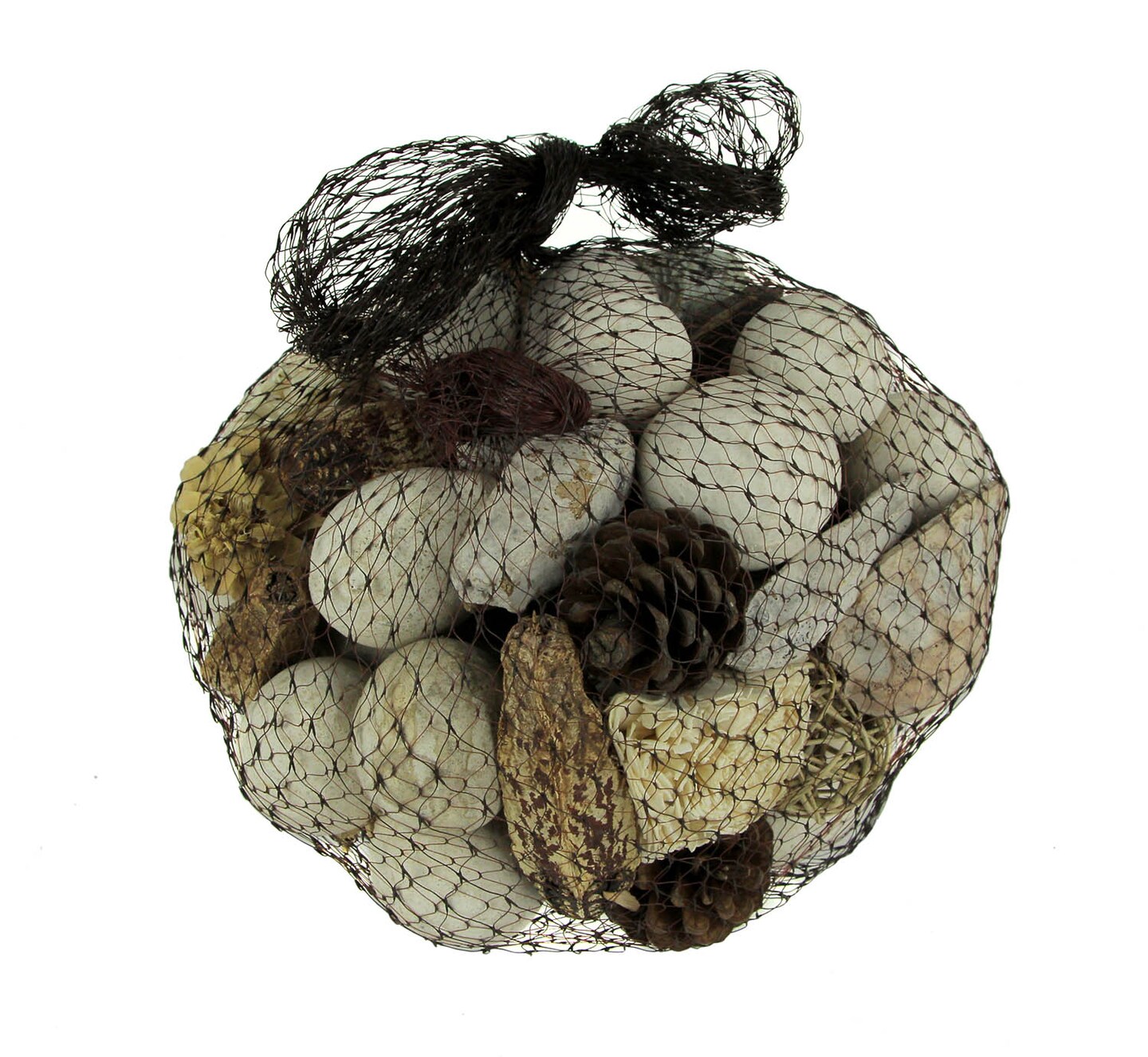 Neutral White Decorative Mushroom Mix Assorted Dried Botanicals In a ...