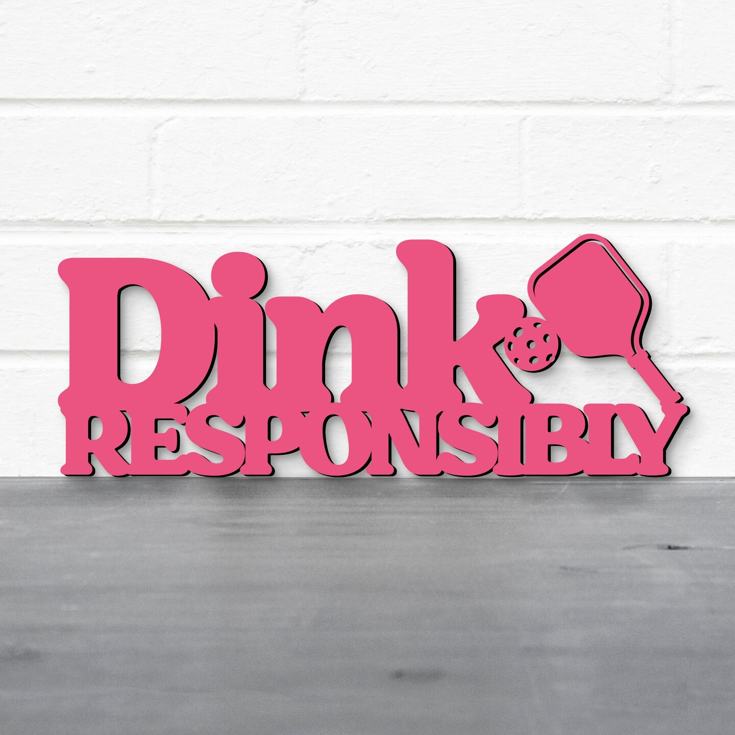 Spunky Fluff - Dink Responsibly, Pickleball Wall Art Decor | Michaels