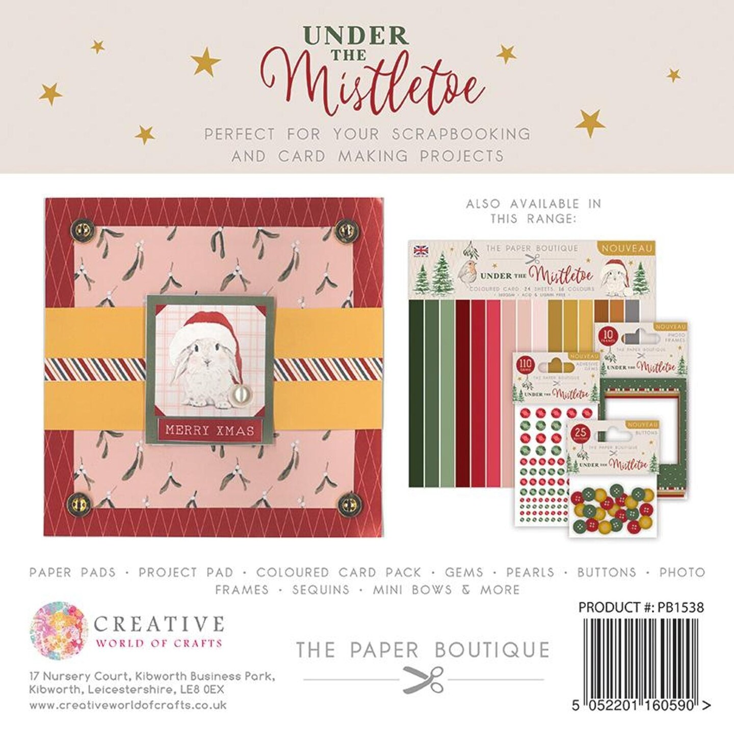 The Paper Boutique Under the Mistletoe 12x12 Paper Pad | Michaels