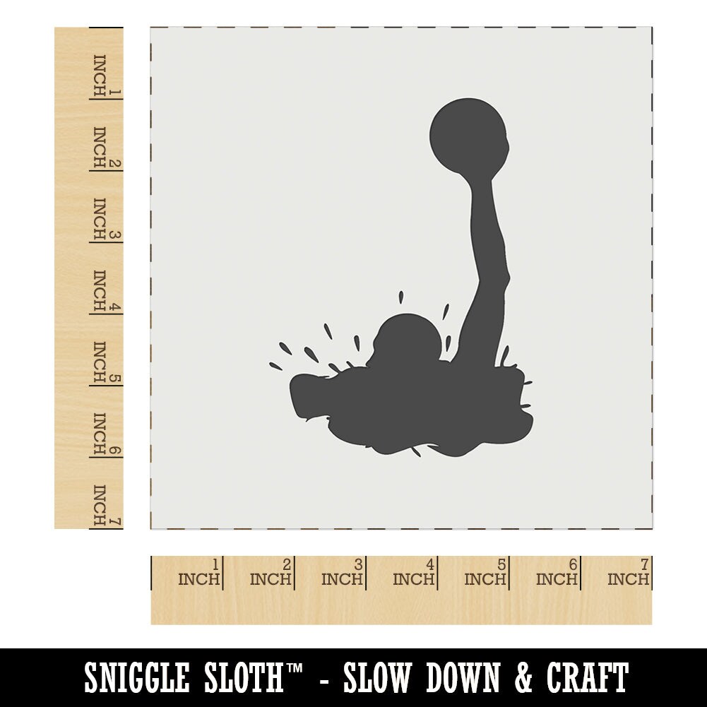 Water Polo Solid Wall Cookie DIY Craft Reusable Stencil | Michaels
