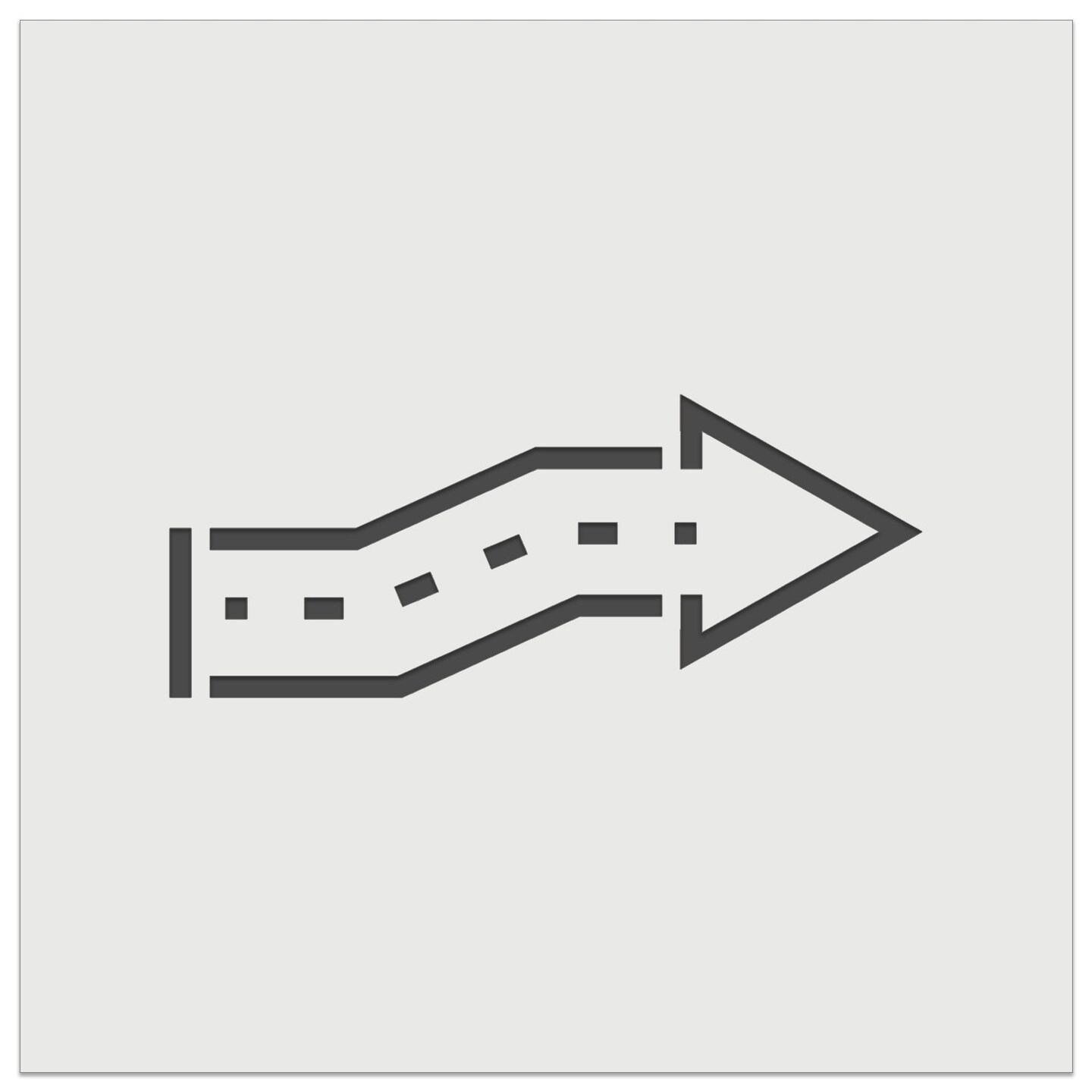 Cute Crooked Arrow Wall Cookie DIY Craft Reusable Stencil | Michaels