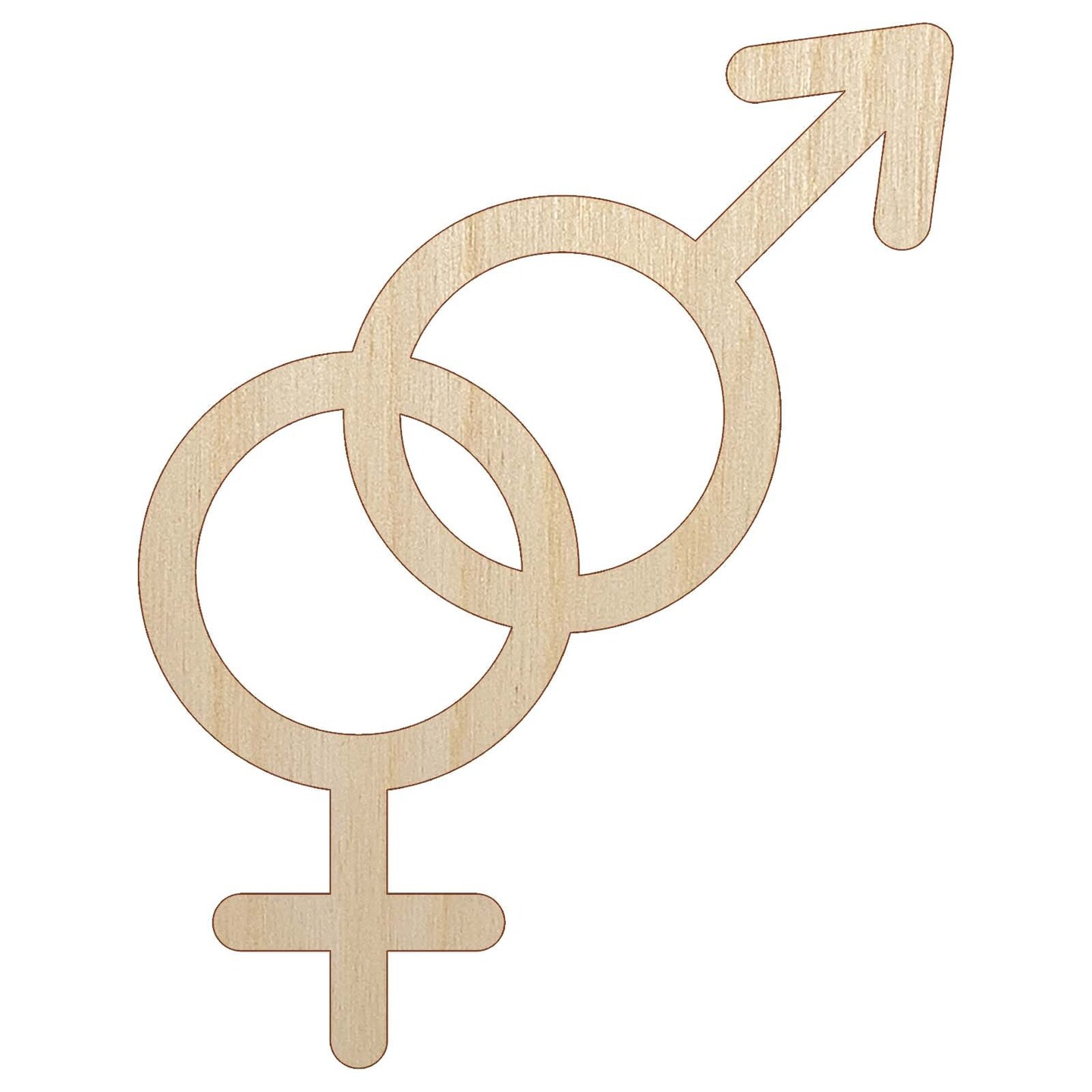 Interlocked Male and Female Sign Heterosexuality Gender Symbol ...