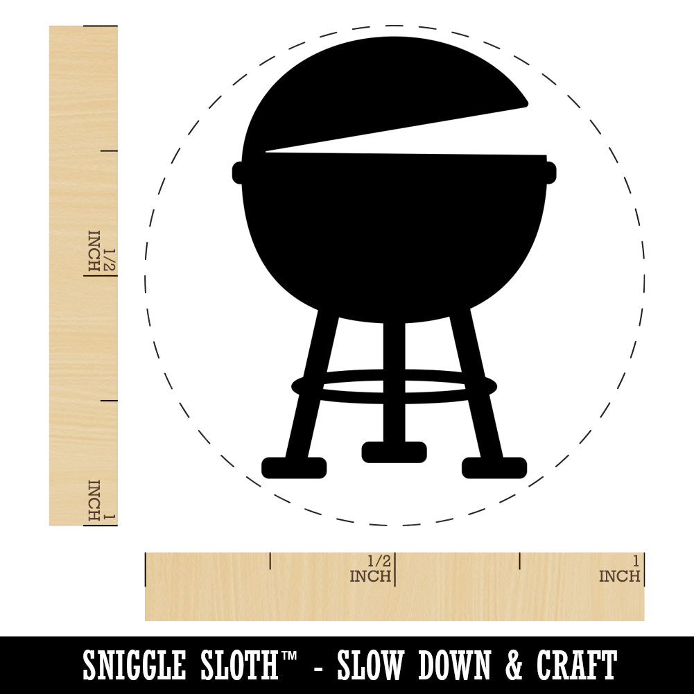 BBQ Barbecue Grill Self-Inking Rubber Stamp for Stamping Crafting ...