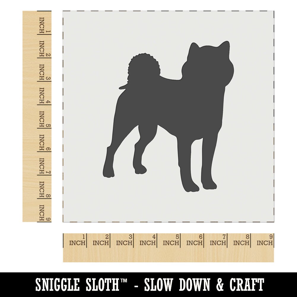 Shiba Inu Dog Solid Wall Cookie DIY Craft Reusable Stencil | Michaels