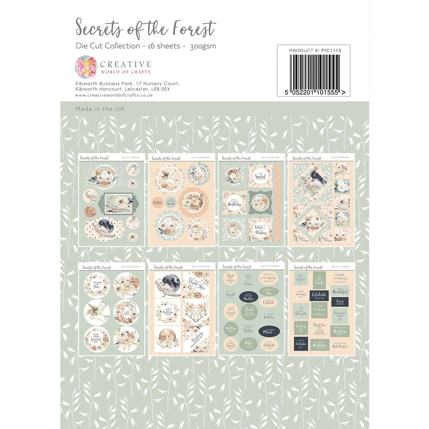 The Paper Tree Secrets of the Forest A4 Die Cut sheets | Michaels