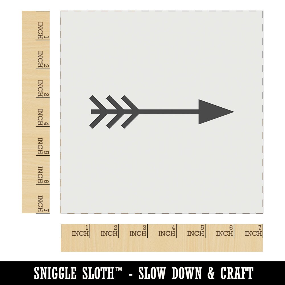 Fun Arrow Wall Cookie DIY Craft Reusable Stencil | Michaels