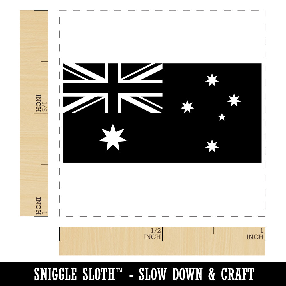 Australia Flag Self-Inking Rubber Stamp Ink Stamper | Michaels