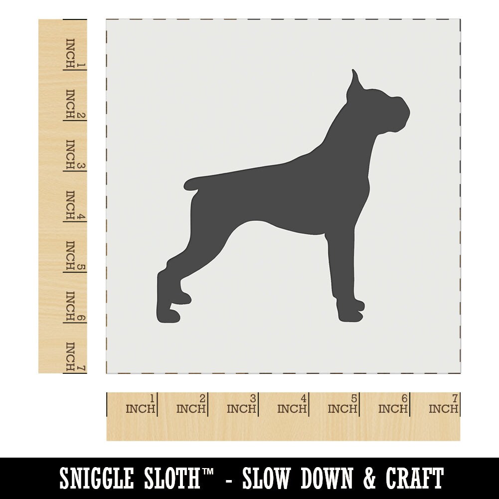 Boxer Dog Solid Wall Cookie DIY Craft Reusable Stencil | Michaels