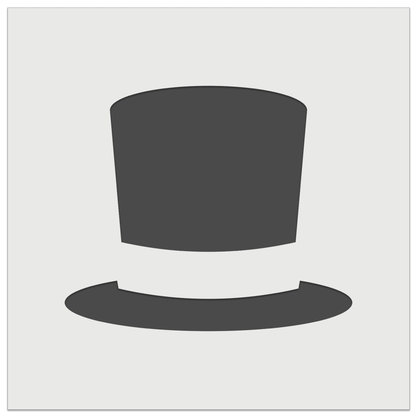 Top Hat Wall Cookie DIY Craft Reusable Stencil Michaels top-hat-wall-cookie-diy-craft-reusable-stencil-michaels