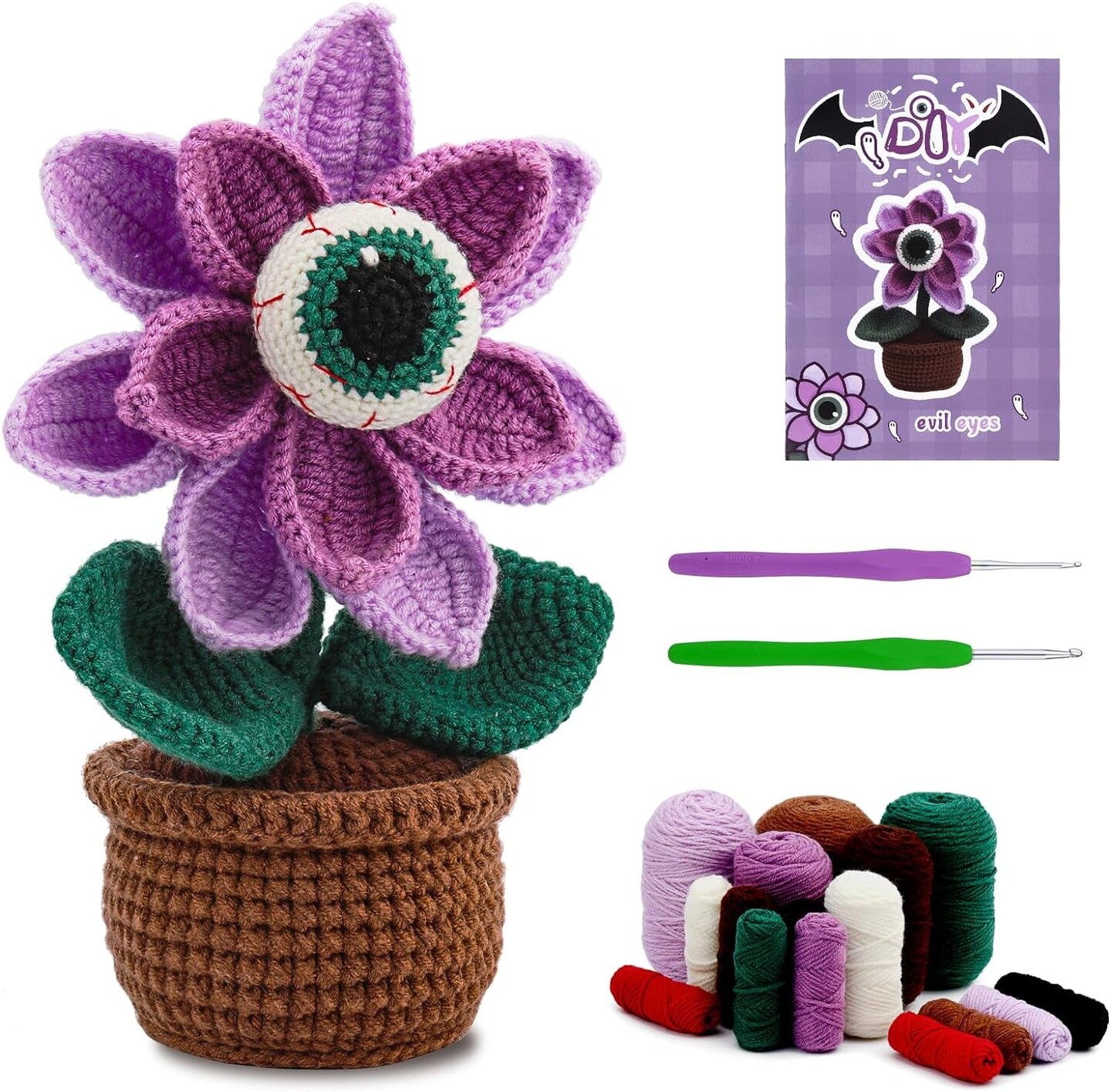 Crochet Kit for Beginners,Crochet Kit Beginner Crochet Starter Kit for ...