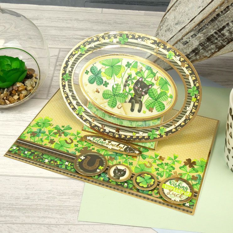 Hunkydory Crafts Feline Lucky! Luxury Topper Set | Michaels