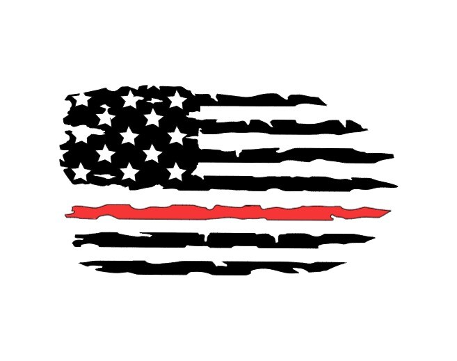 Support Flag Vinyl window decal, Nice looking flag decal Window Decal ...