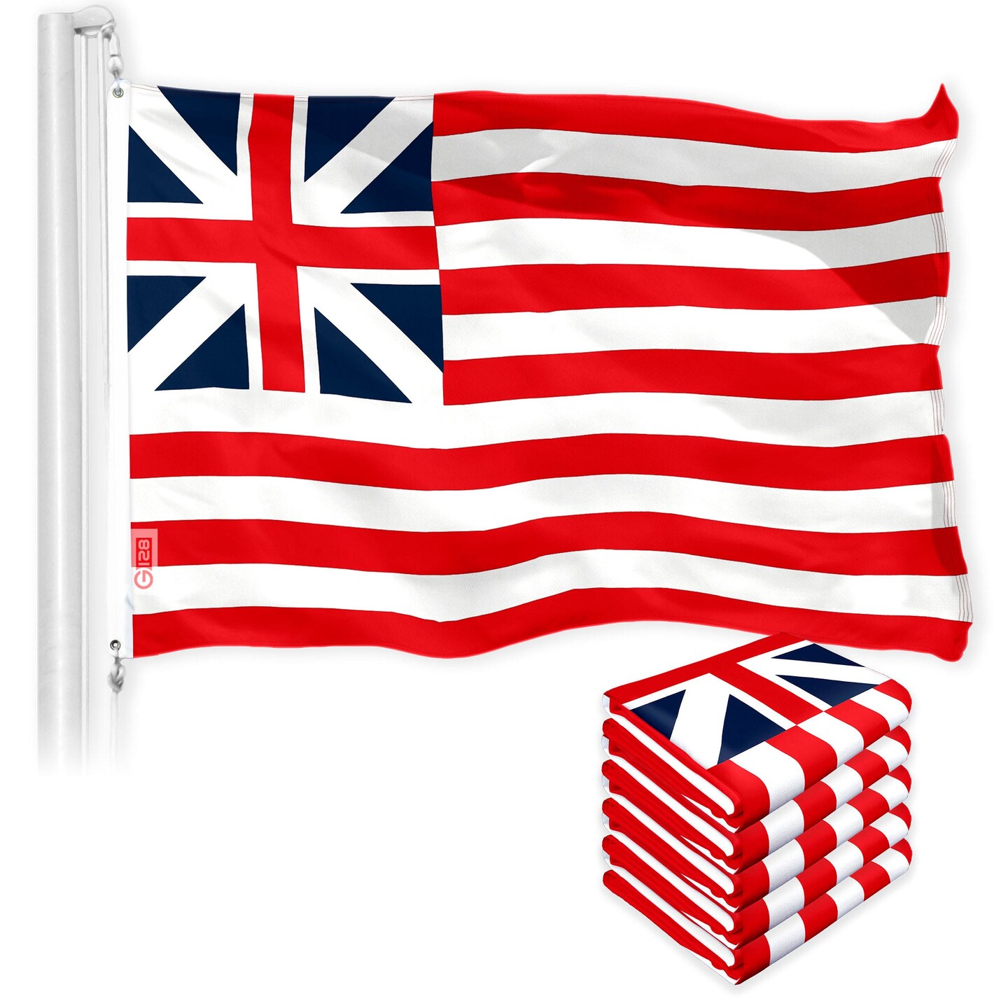 Grand Union Flag 3x5 Ft 5-Pack 150D Printed Polyester By G128 | Michaels