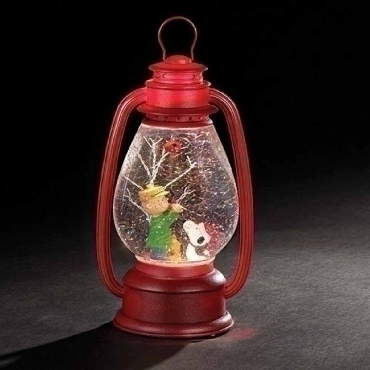 Roman 11" LED Lighted Snoopy Christmas Snow Globe Lantern | Michaels