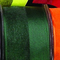 The Ribbon People Hunter Green French Wired Craft Ribbon 1.5" x 27 ...
