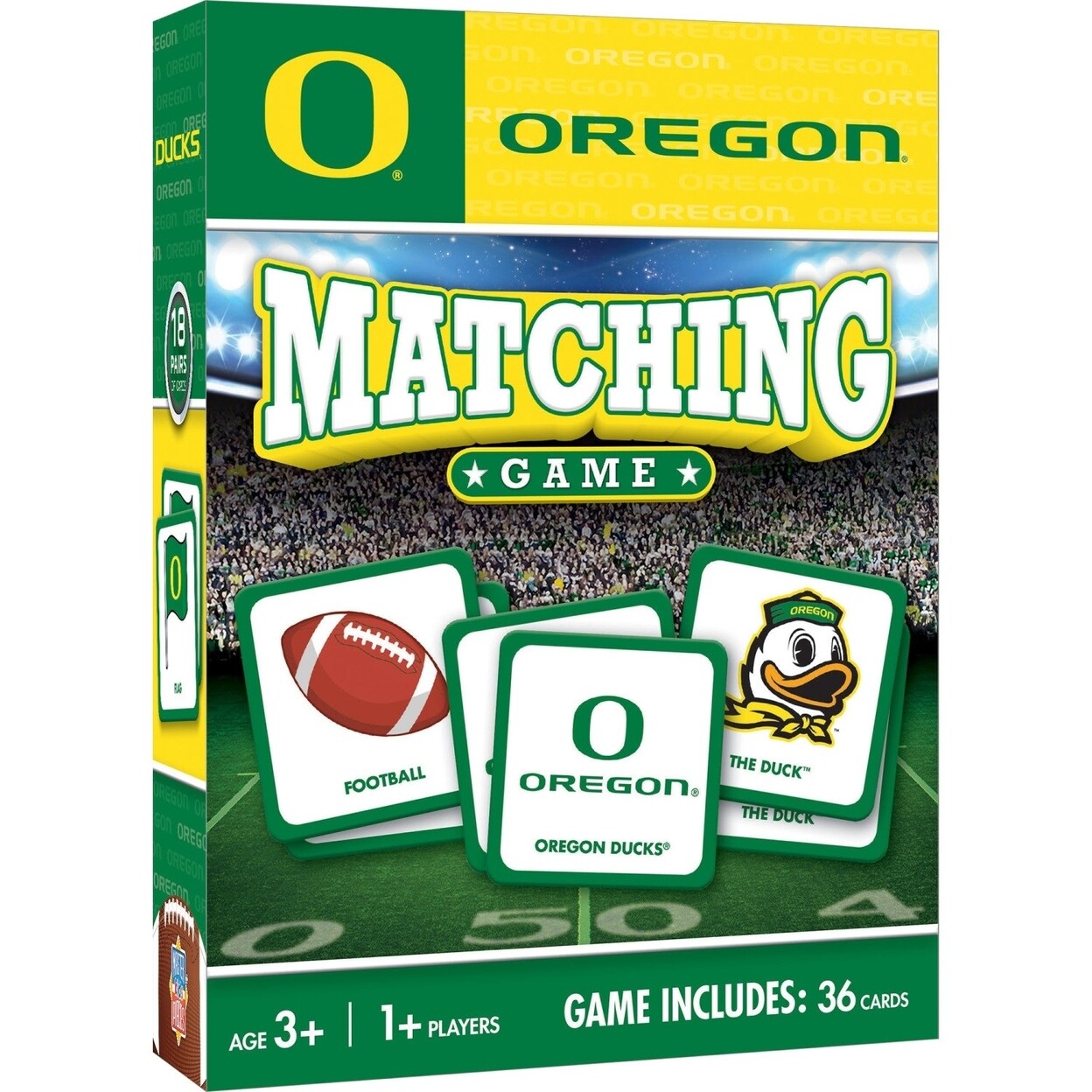 Oregon Ducks Matching Game Ncaa Family Memory Card Game Durable Picture ...
