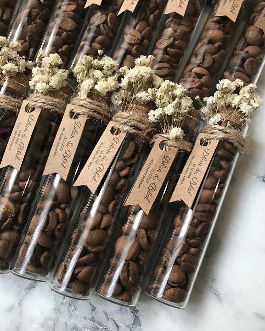 20pcs The Perfect Blend Favors, Love is Brewing Gifts, Wedding Coffee ...