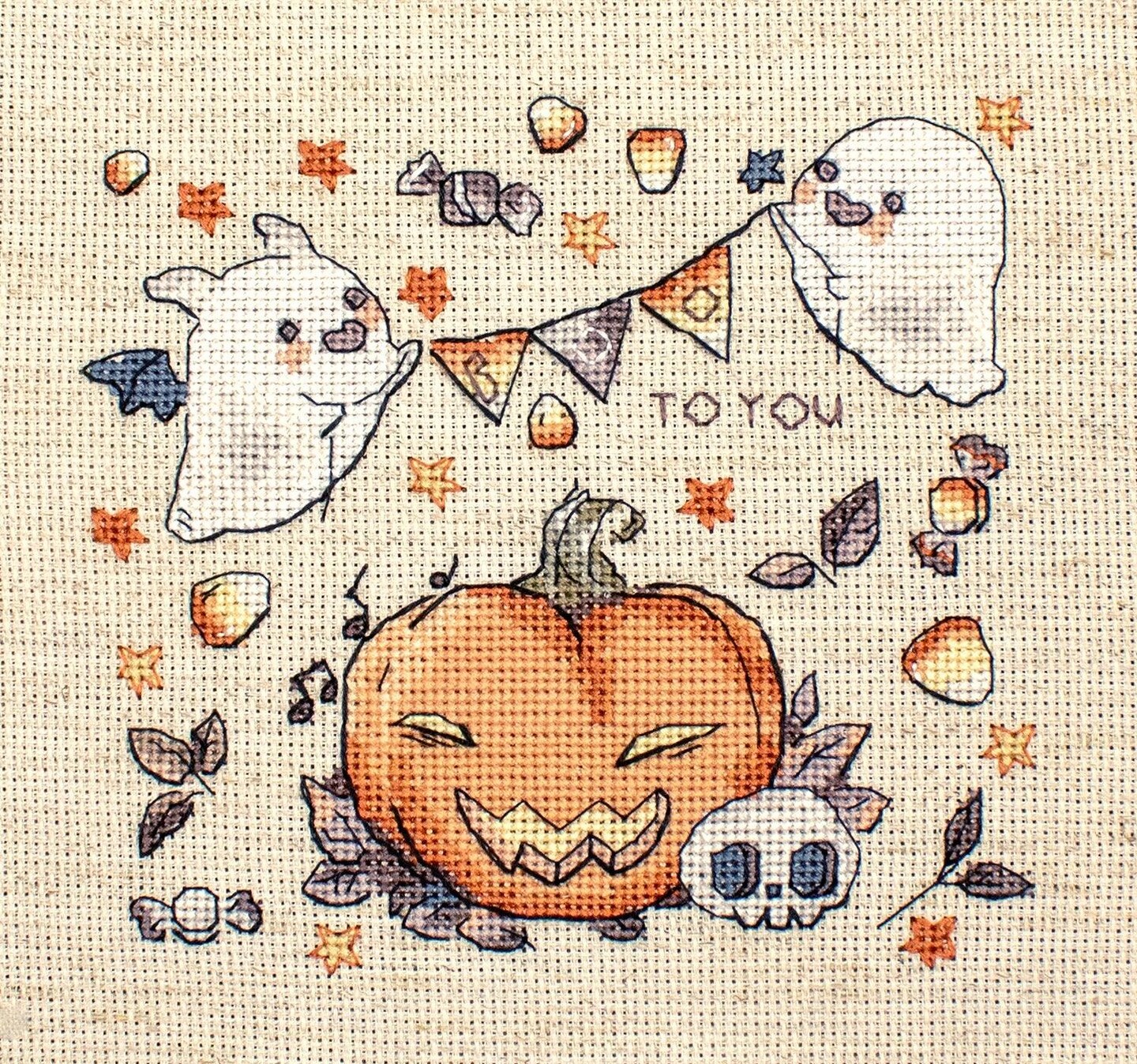 Boo To You L8814 Counted Cross Stitch Kit | Michaels