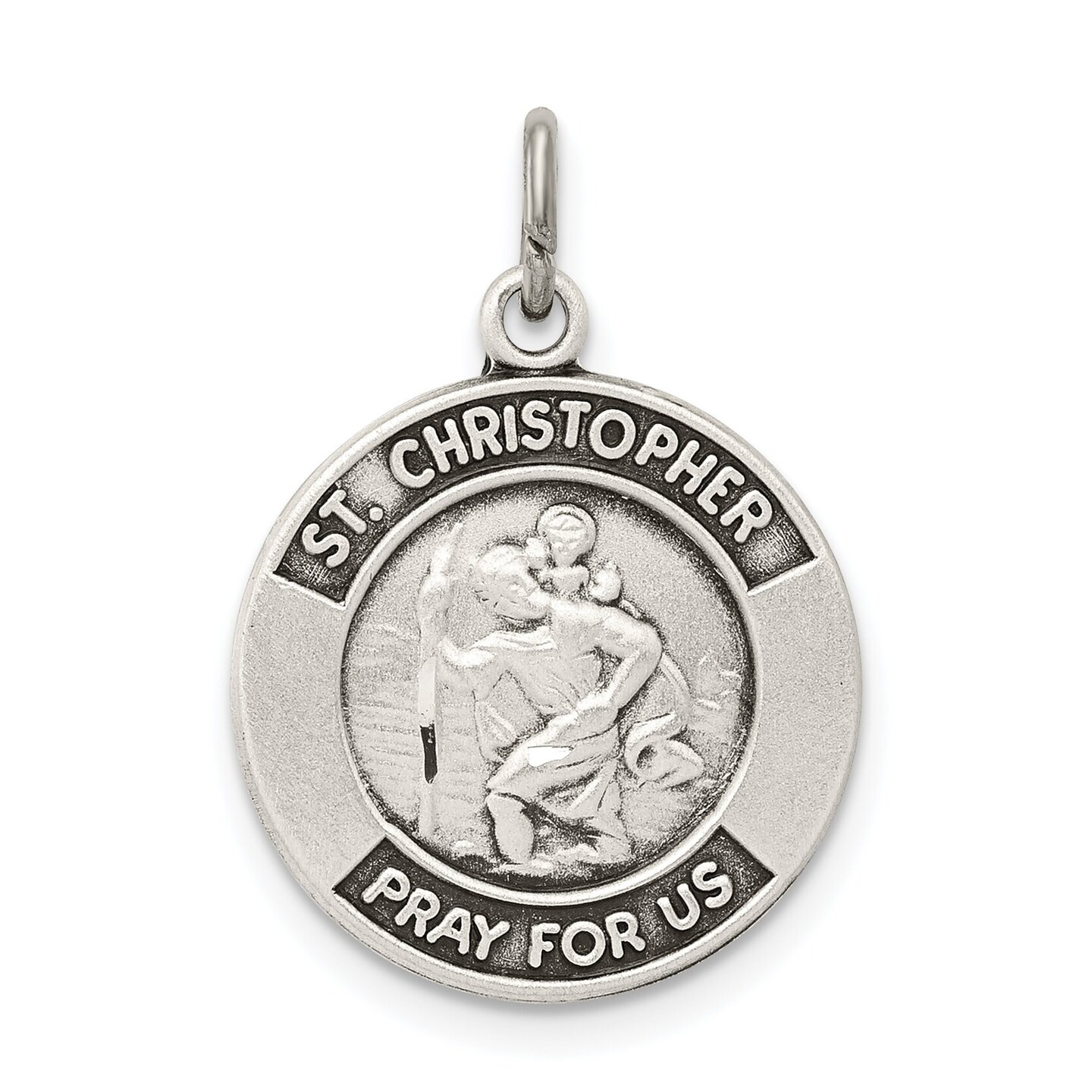Sterling Silver Saint Christopher Medal | Michaels