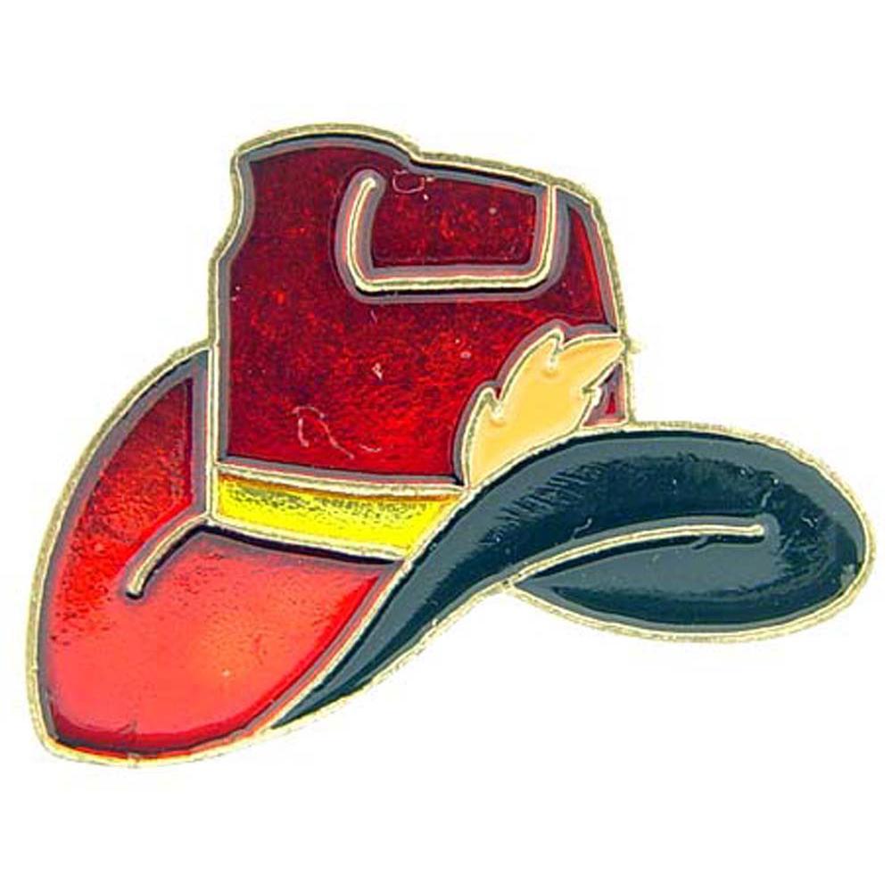 Red Cowboy Hat Pin 1" | Michaels