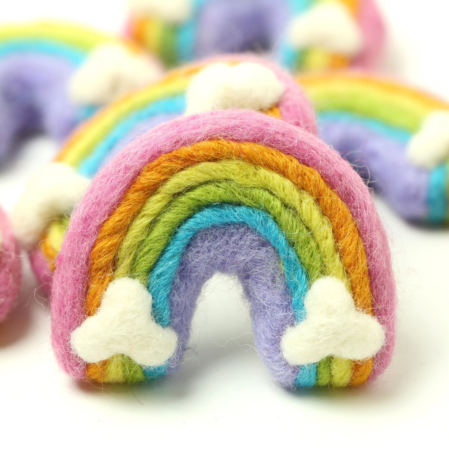 Wool Felt Large Rainbow - Pastel Color | MakerPlace by Michaels