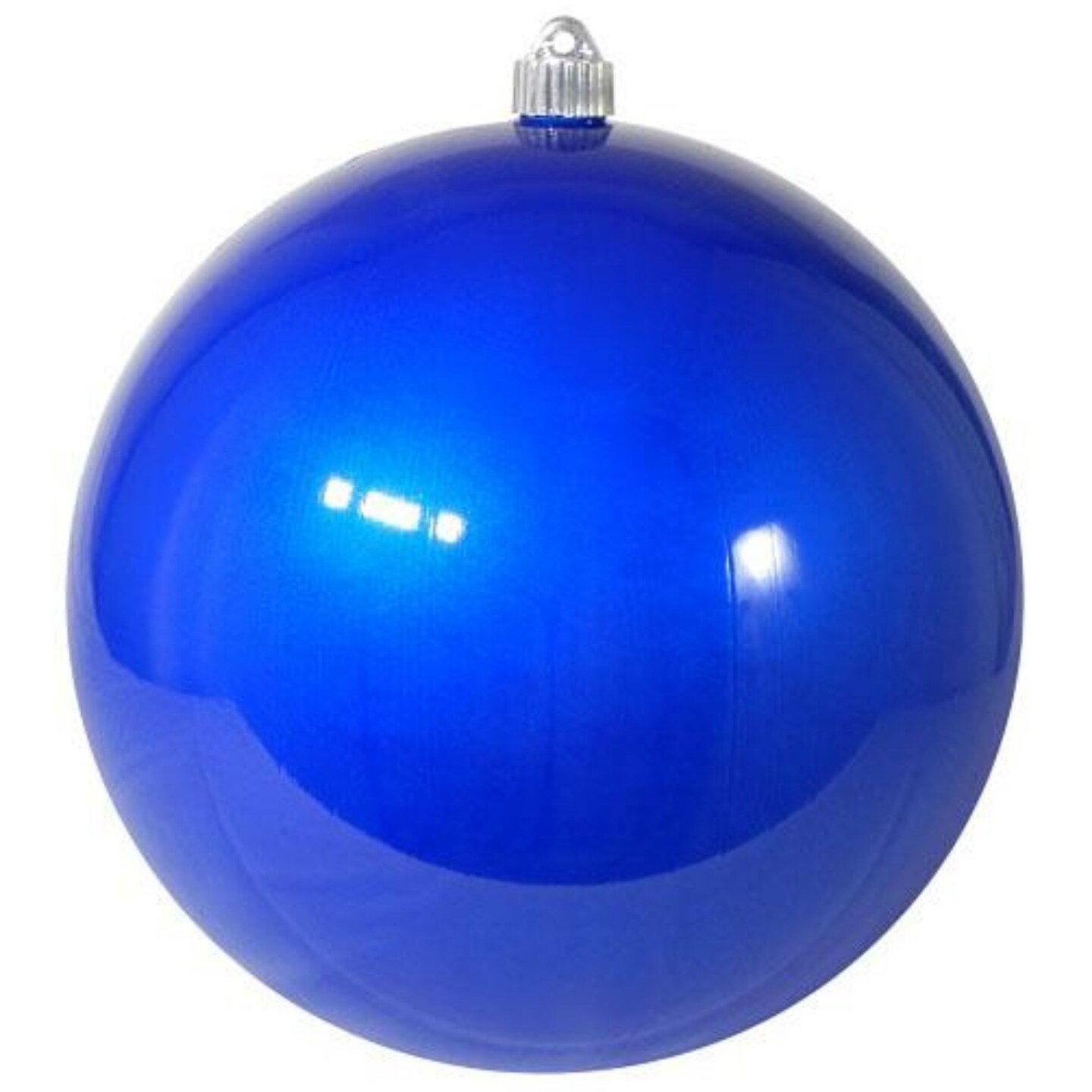Christmas by Krebs Shiny Candy Blue Shatterproof Christmas Ball ...