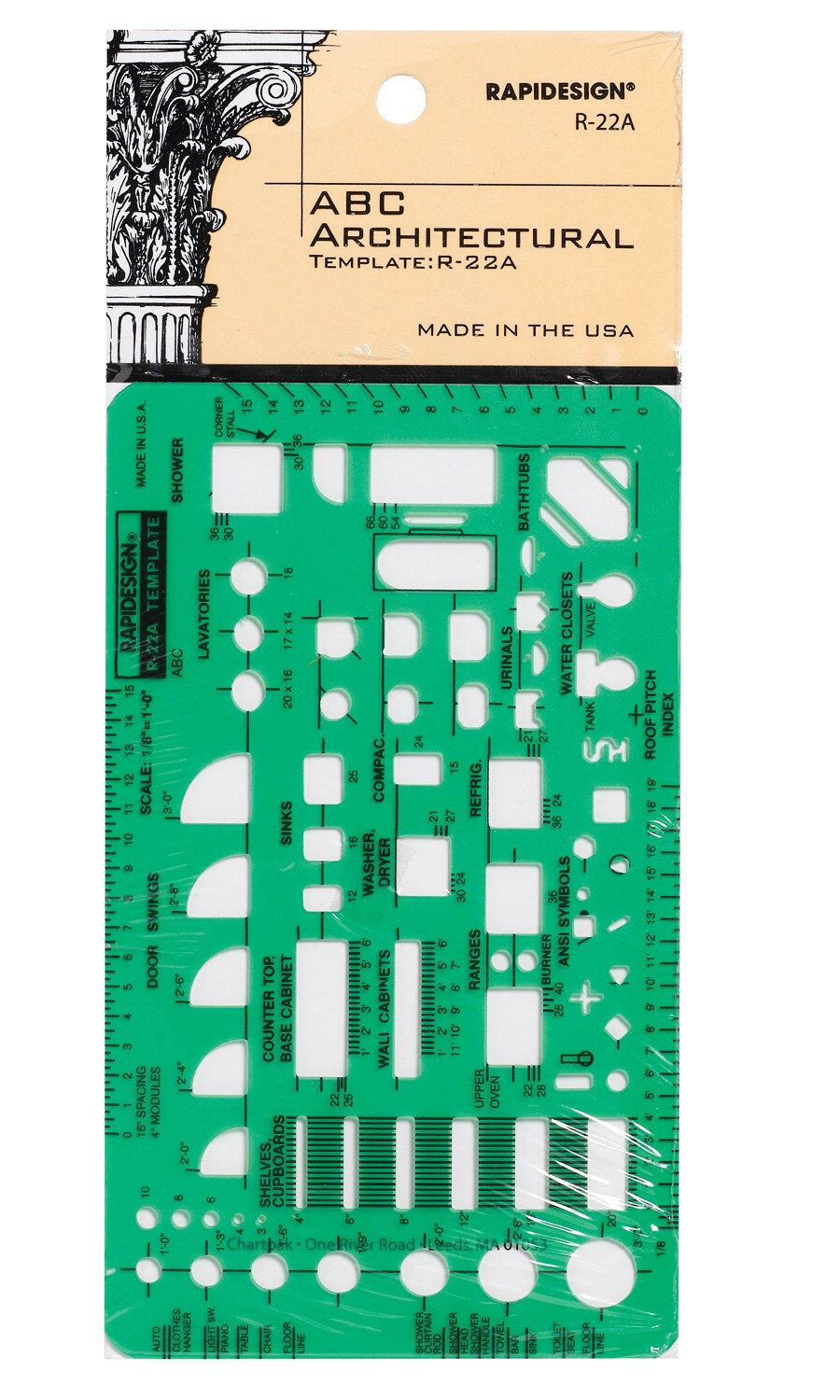 Pickett Abc Architectural Template, 1/8" = 1' | Michaels