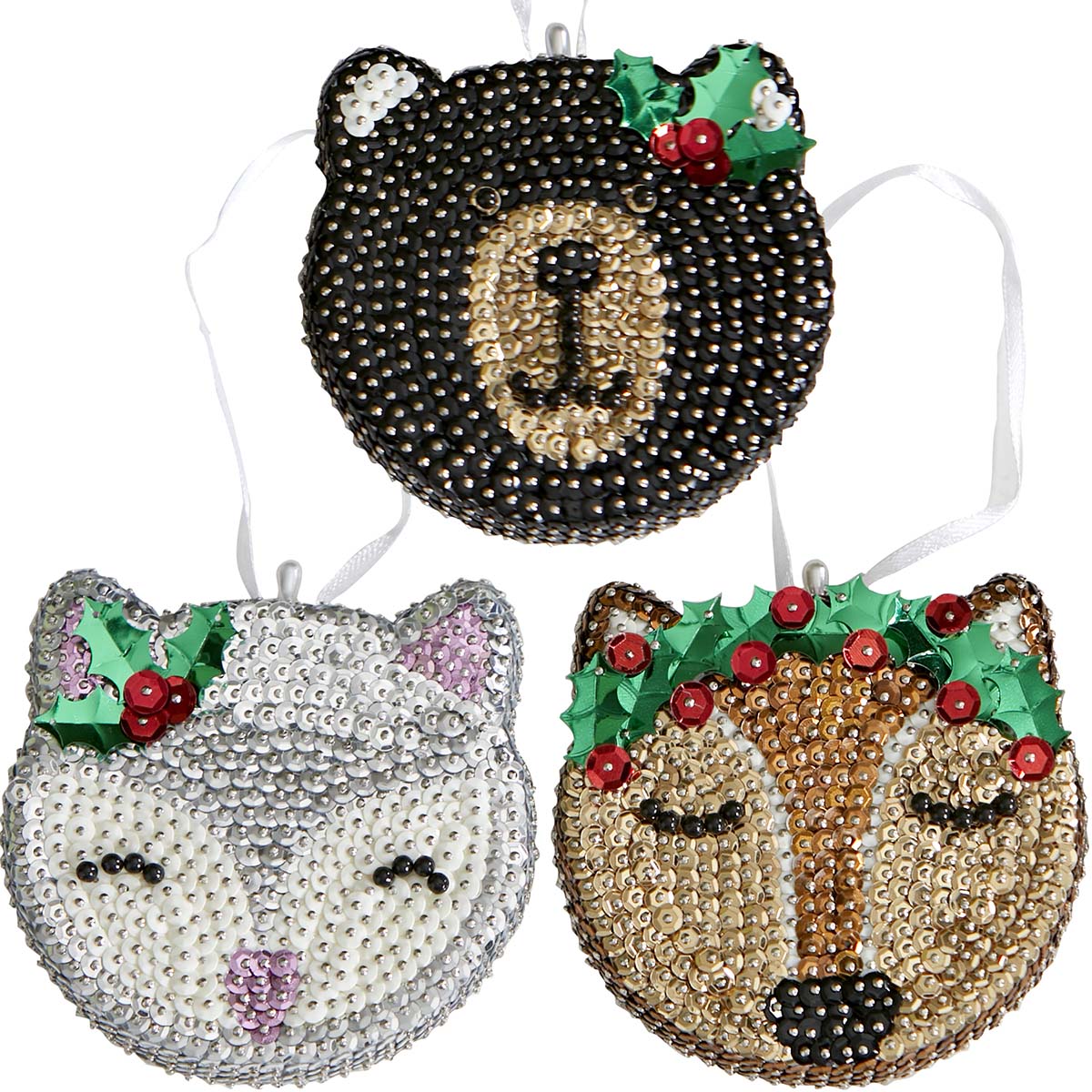 Sunrise Craft & Hobby Woodland Trio Ornament Kit | Michaels