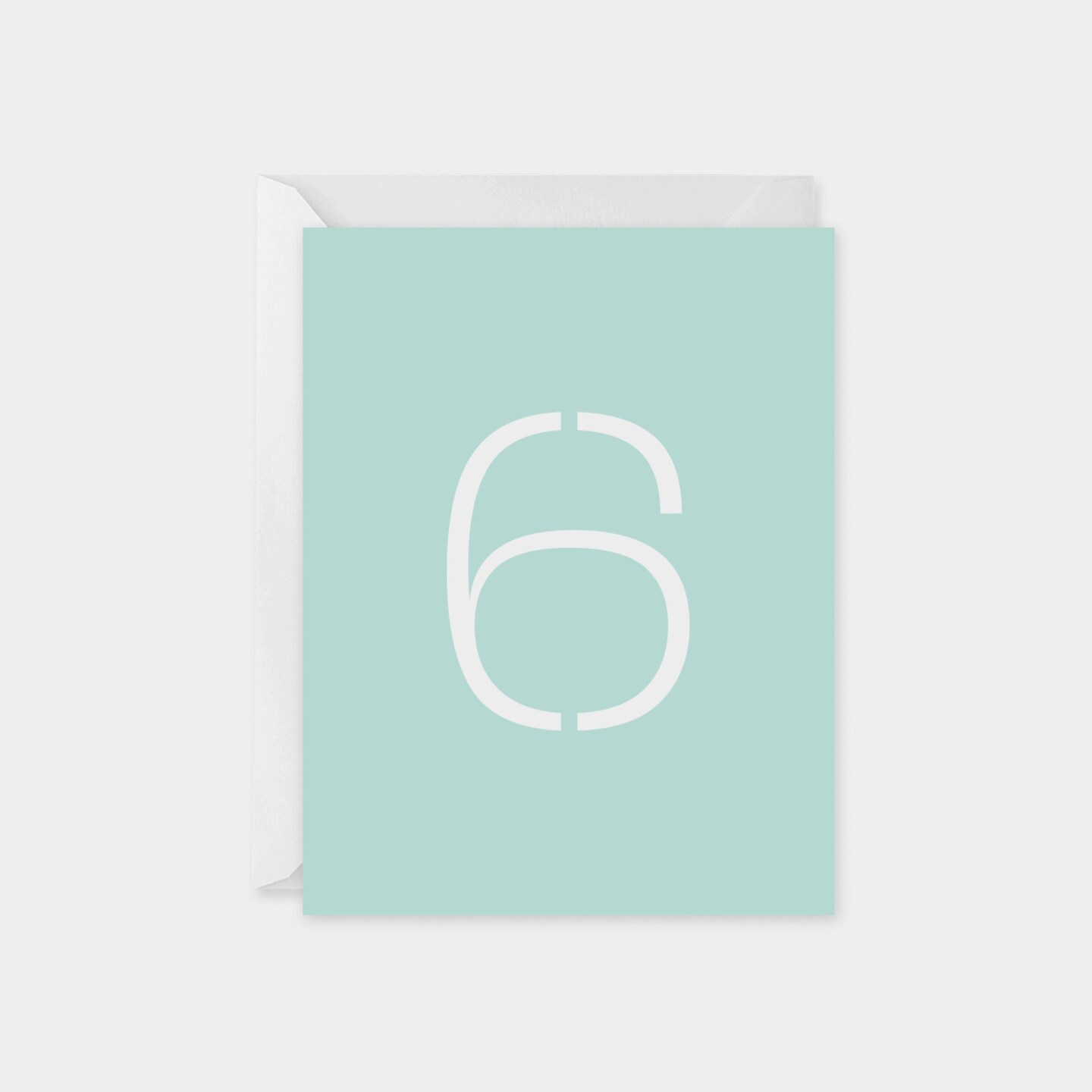 Birthday Age Card, Stencil Number | Michaels