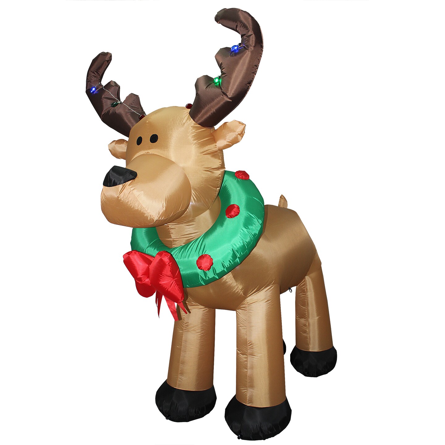 8 ft. Inflatable Reindeer, Color: Brown | Michaels