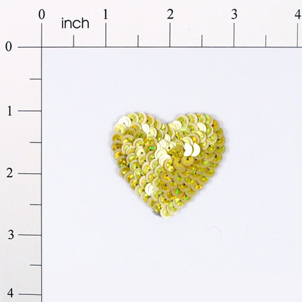 Heart Starlight Sequin Applique/Patch | Michaels