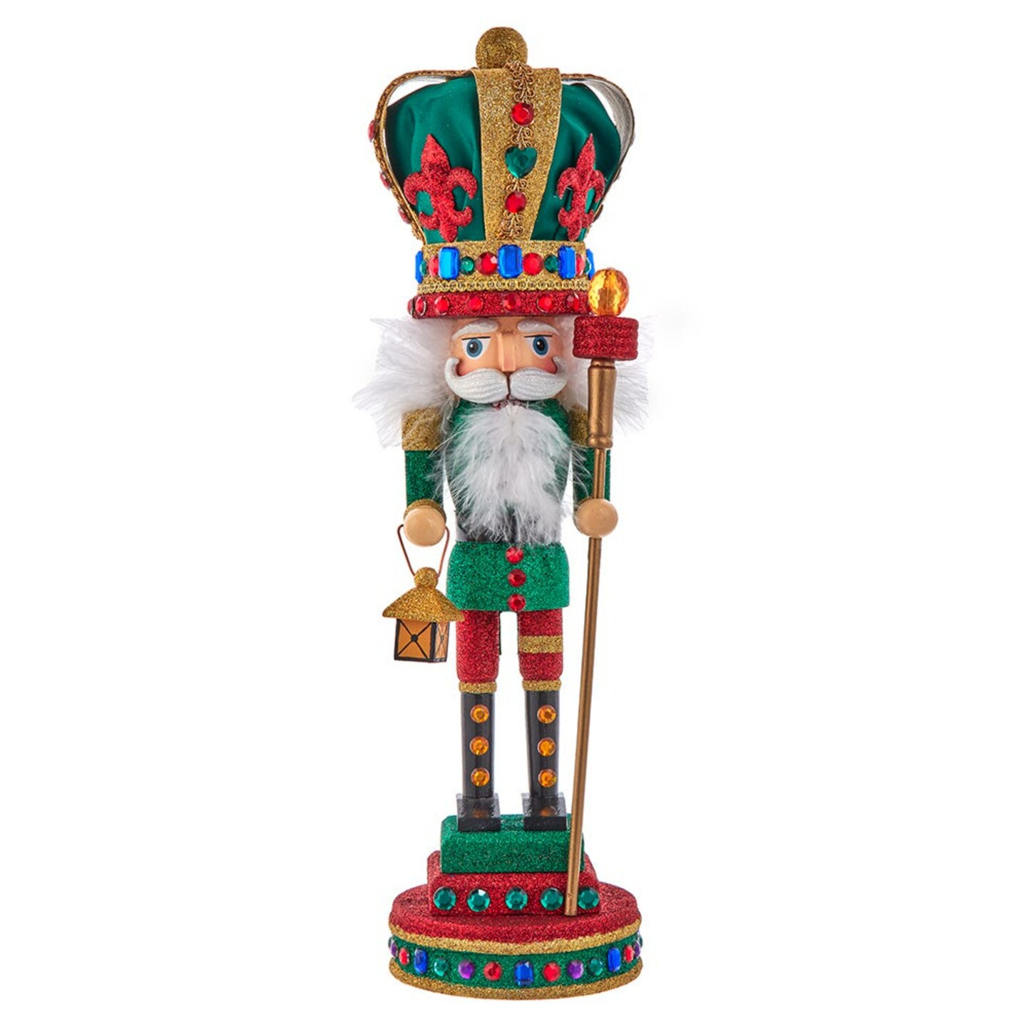 KSA 16" Mardi Gras King Christmas Nutcracker | Michaels