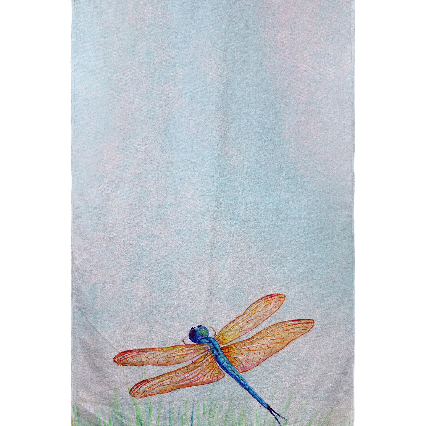 Betsy Drake Amber & Blue Dragonfly Beach Towel | Michaels