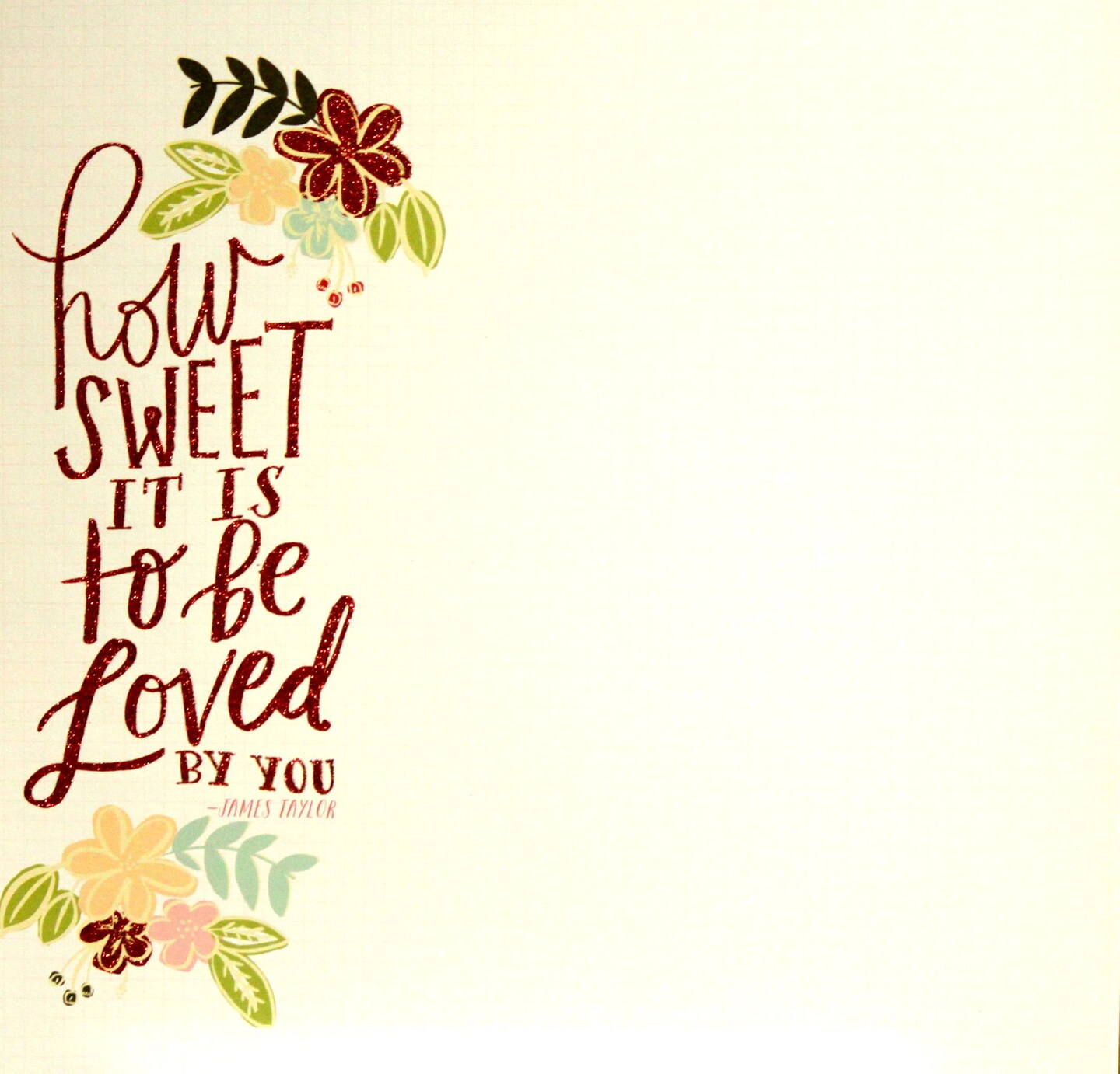 Me & My Big Ideas Baby Girl 12 x 12 How Sweet It Is Specialty Lt ...