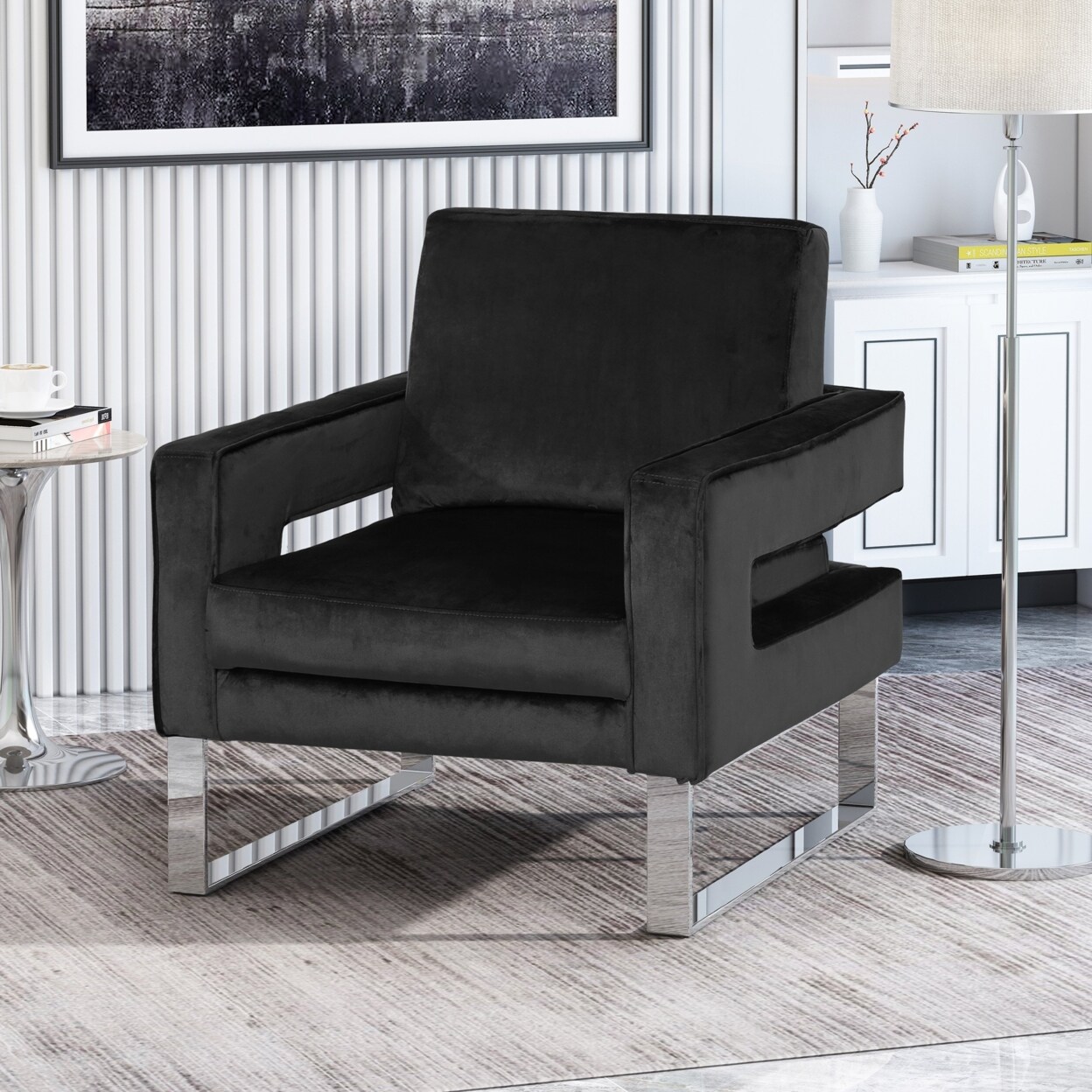 GDF Studio Alitzel Modern Glam Velvet Club Chair | Michaels
