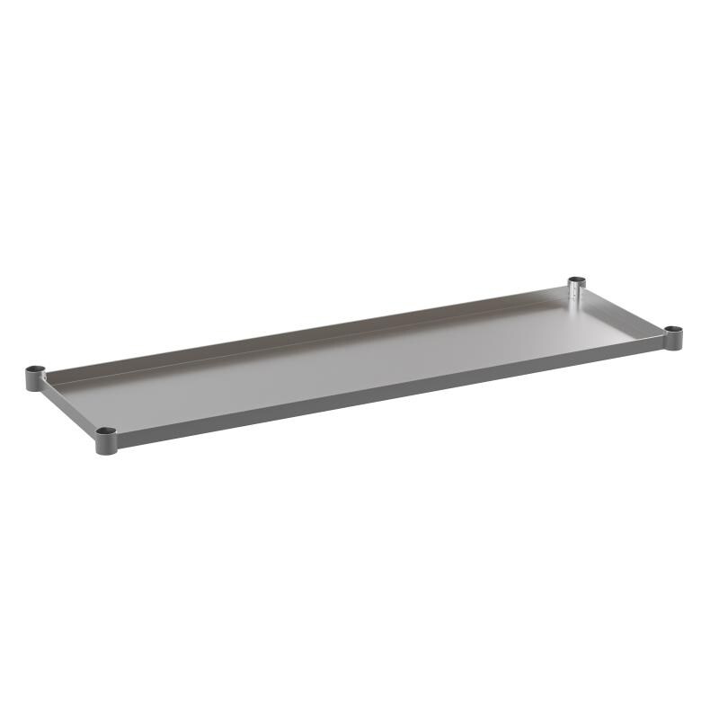Flash Furniture Galvanized Under Shelf for Prep and Work Tables ...