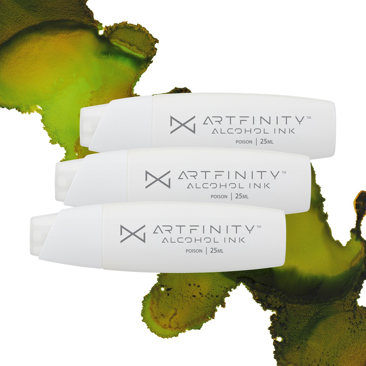 Artfinity Alcohol Inks 3 Pack - Vibrant, Professional, Dye-Based ...