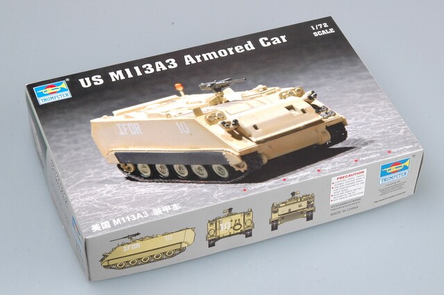 Trumpeter 1/72 M113A3 ARMORED CAR 1/72 Plastic Model | Michaels
