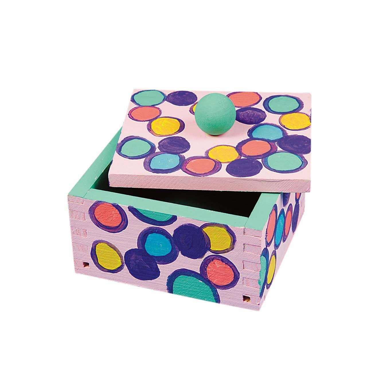 Wooden Construction Boxes Craft Kit (Pack of 12) | Michaels