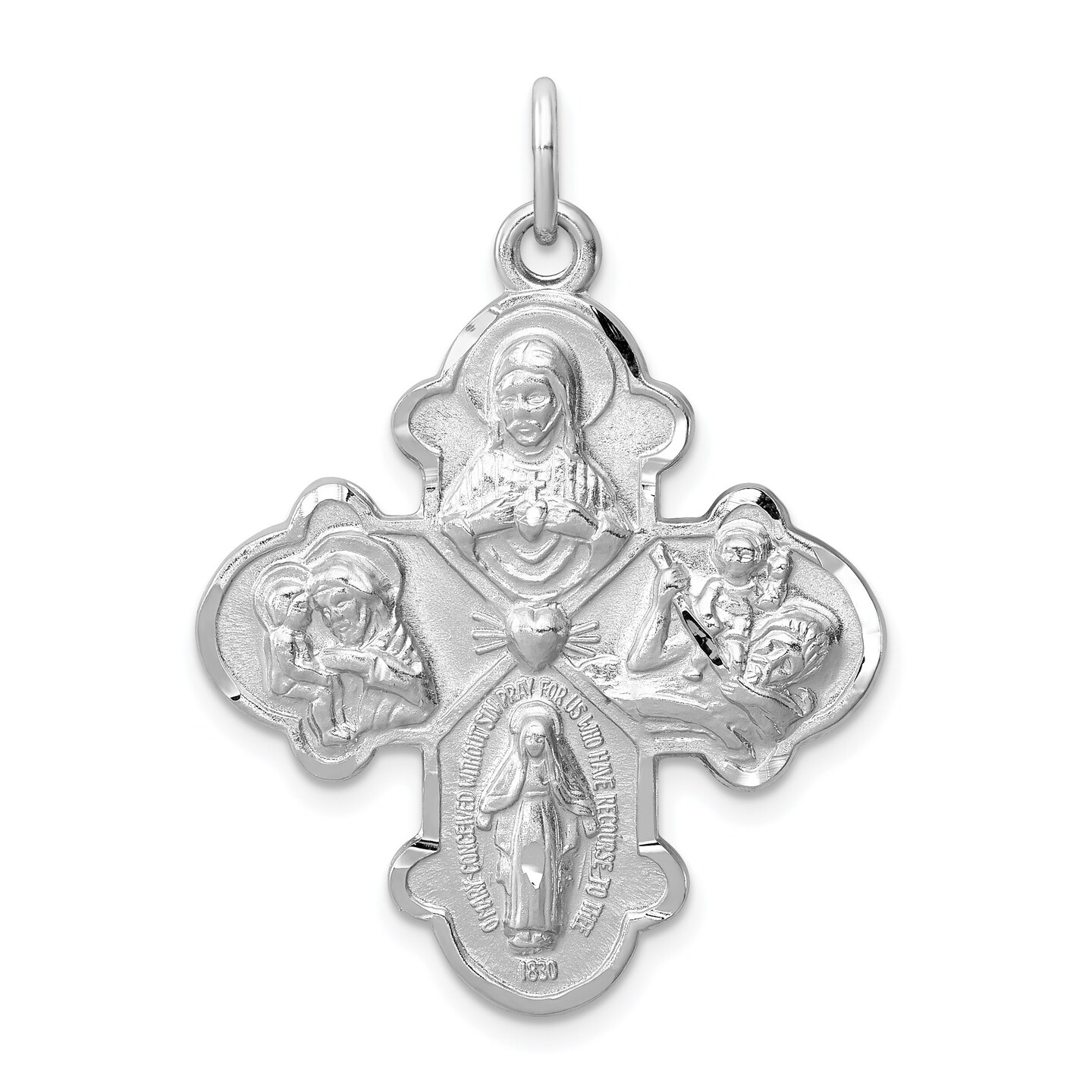 Sterling Silver Cross Medal | Michaels