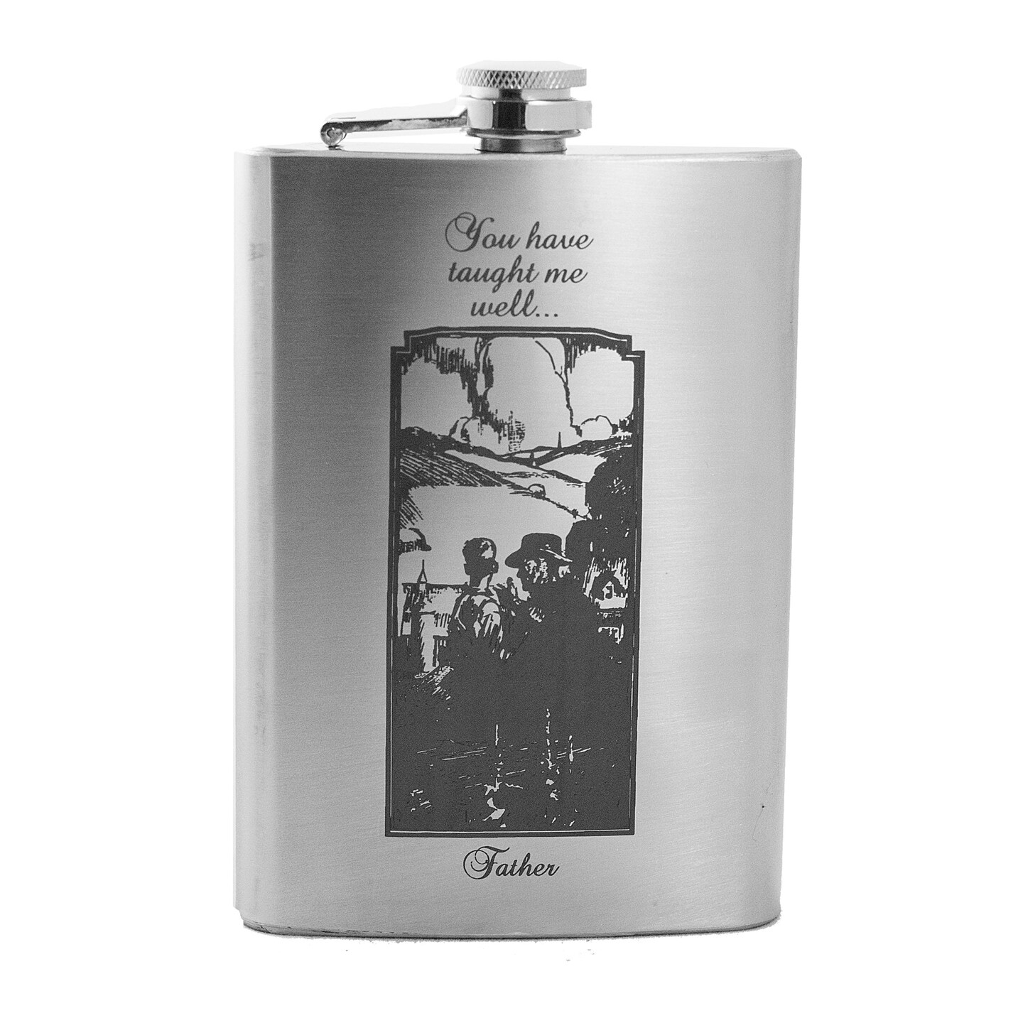 8oz You Have Taught Me Well Stainless Steel Flask | Michaels