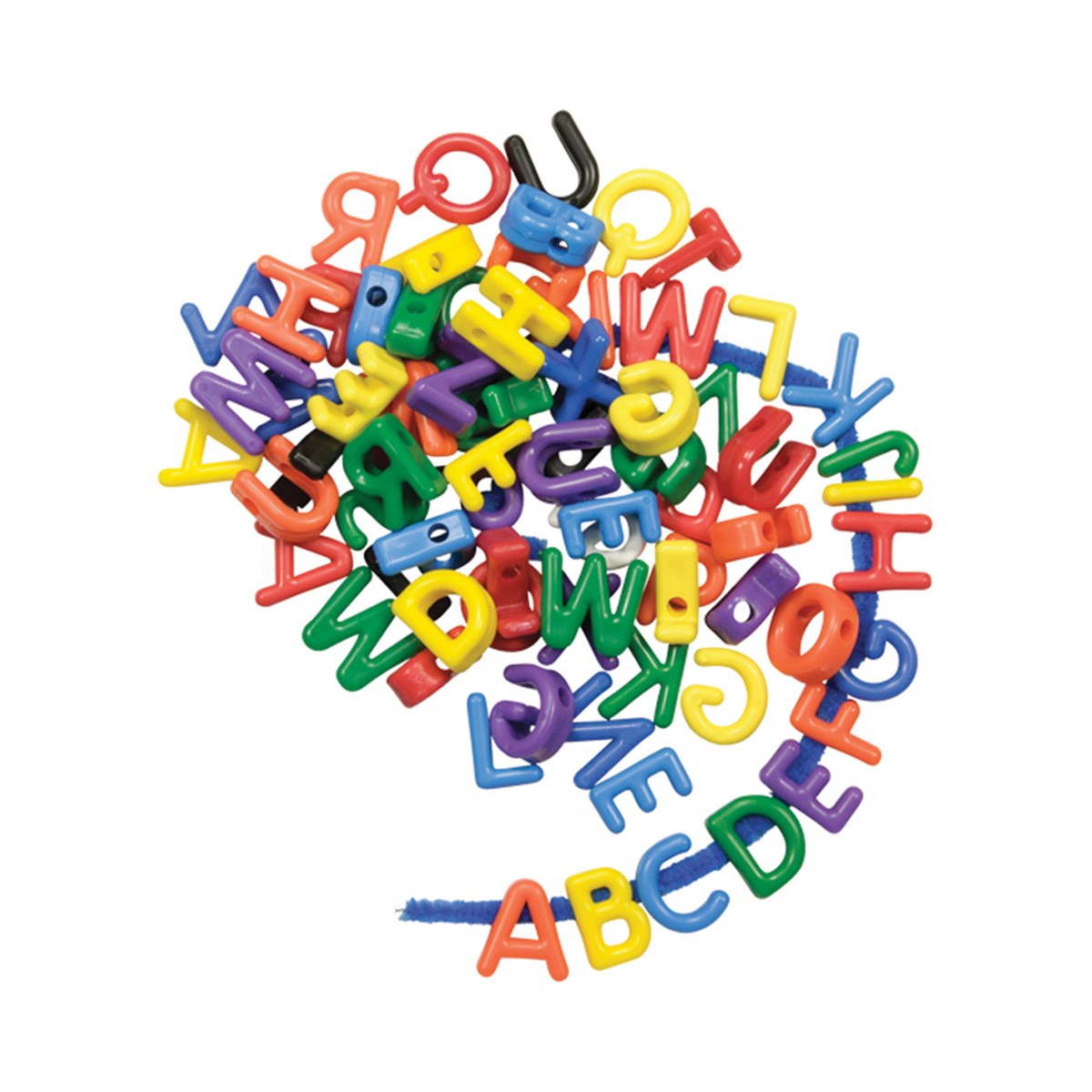 Roylco Manuscript Lacing Letter Beads - 288 Pieces | Michaels